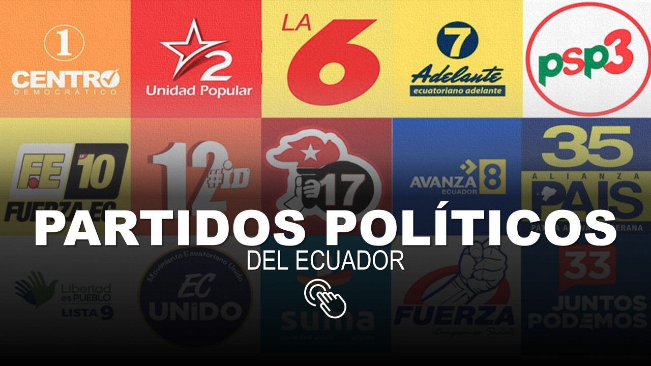 Partidos Políticos del Ecuador 2025